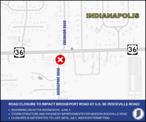 Access to U.S. 36 (Rockville Road) to temporarily close at Bridgeport ...